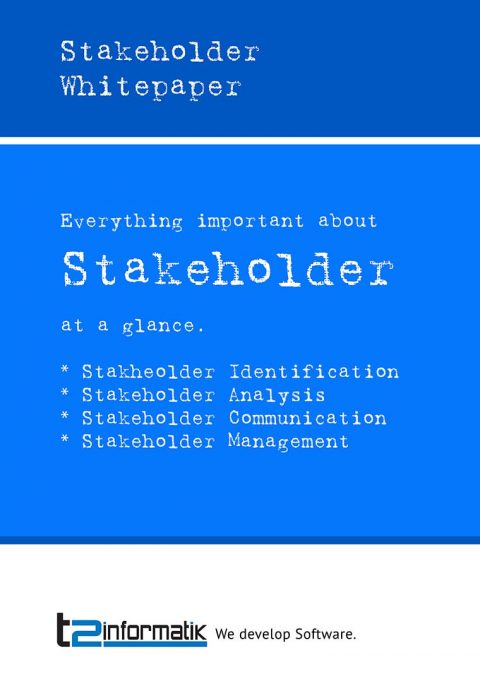 What is a Stakeholder Analysis? - Smartpedia - t2informatik